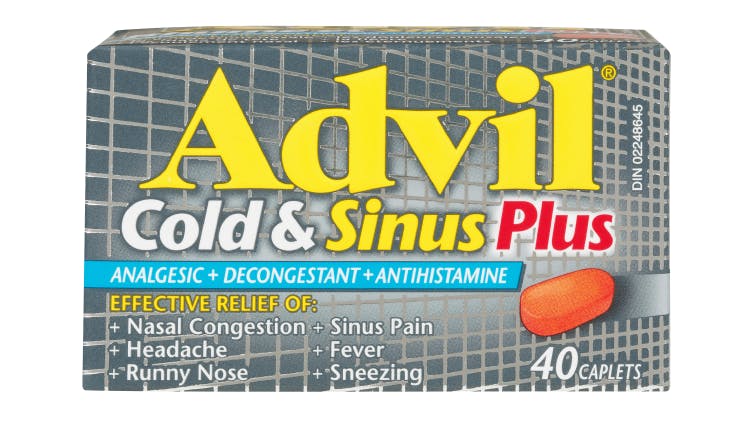 Advil Cough Cold And Flu And Advil For Cold And Sinus